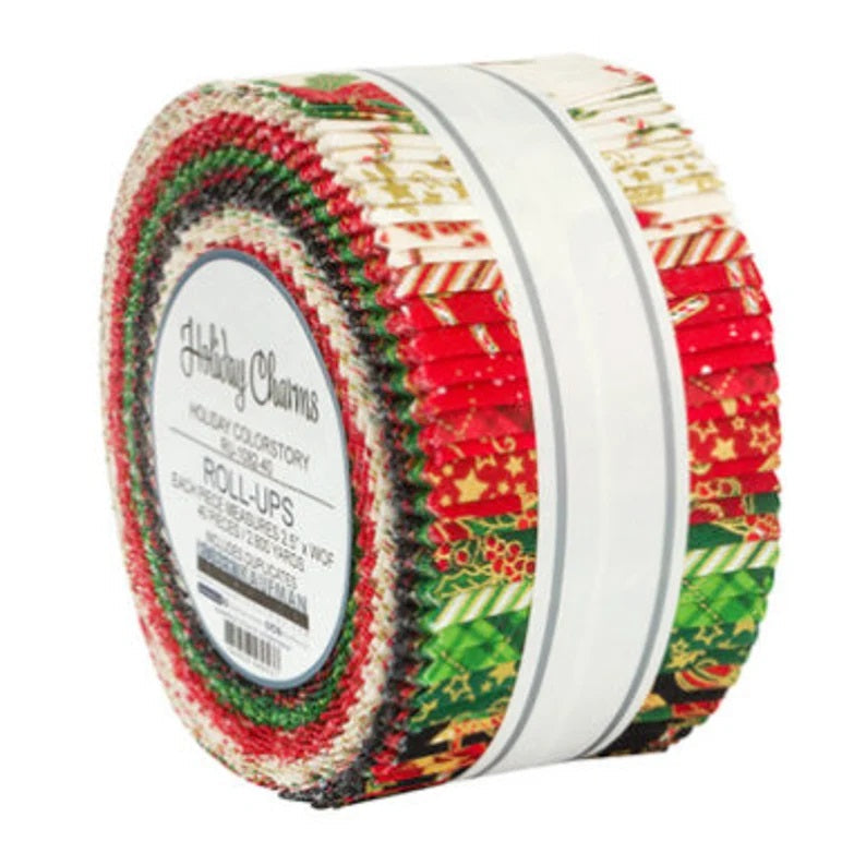 Holiday Colorstory-Roll Ups-40 pcs