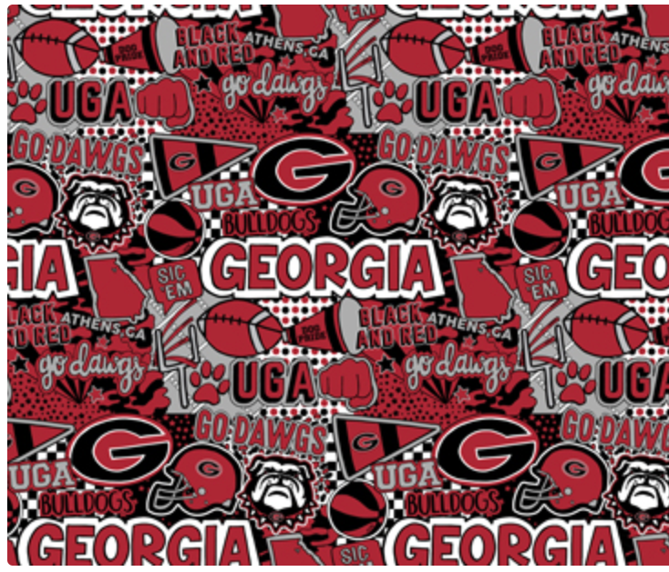 NCaa-Georgia Pop Art
