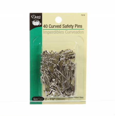 CURVED SAFETY PINS