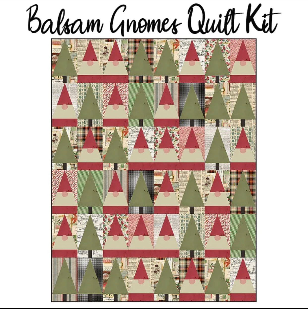 Balsam Gnomes Quilt Kit