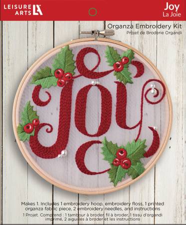 Joy Embroidery Kit 6"