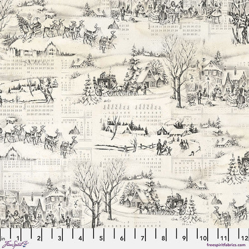Holidays Past-Winter Toile-Neutral
