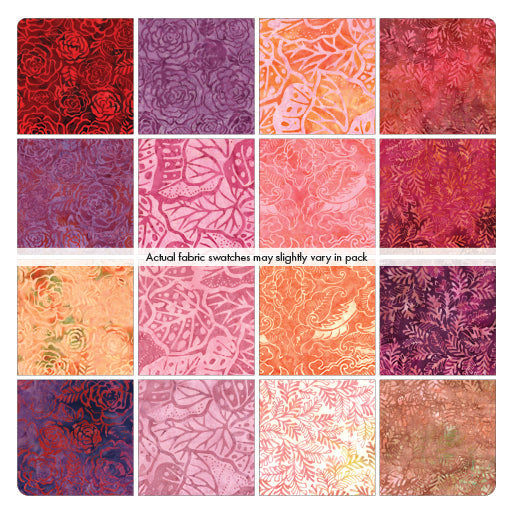 Bali Sweet Rose II-2 1/2x42 strips