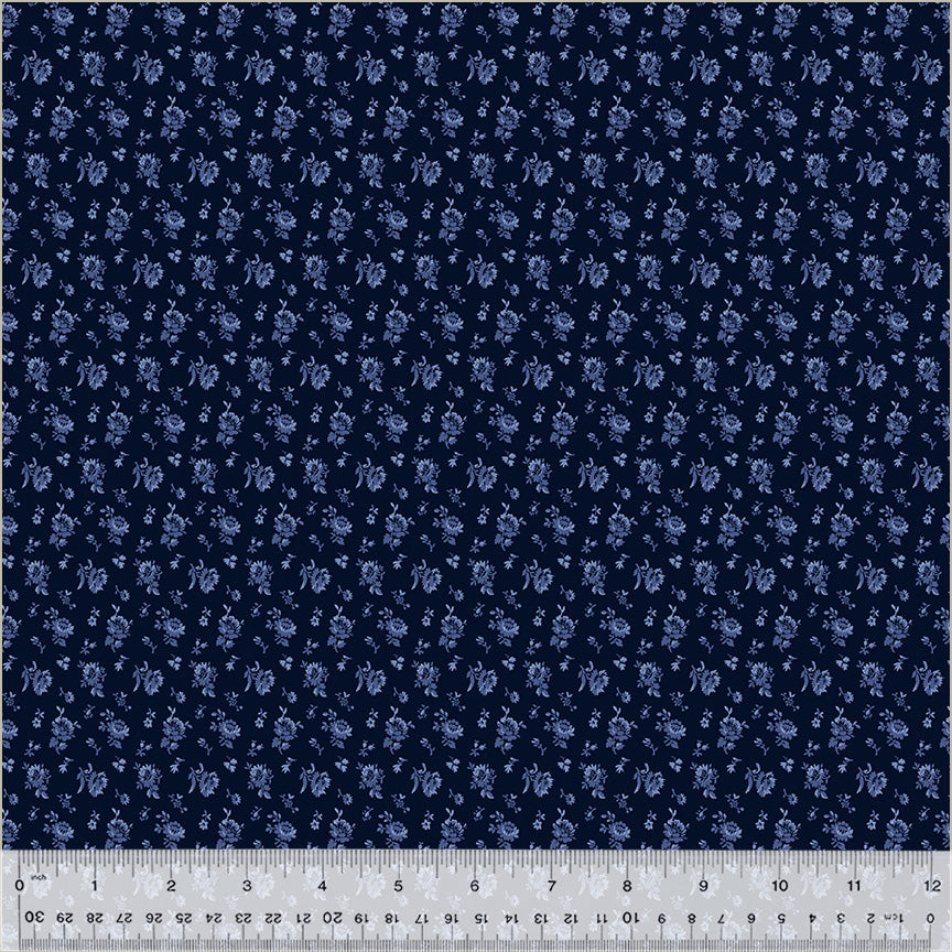 Jasper Blue-Calico-Indigo