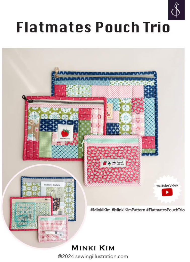 Flatmates Pouch Trio