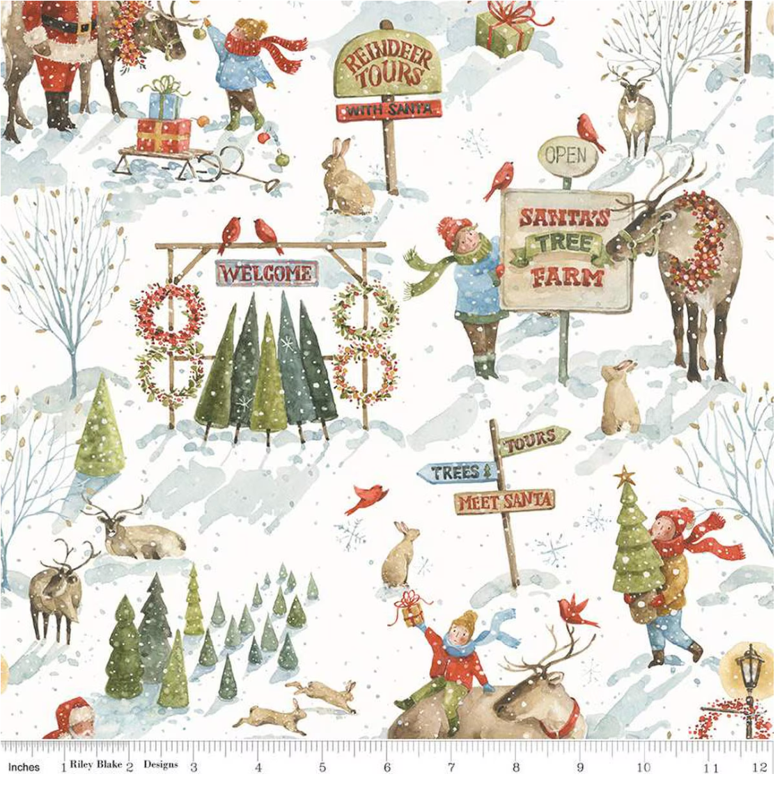 Santa's Tree Farm-Main Snowy